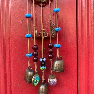 Bells Hanging for Front Door, Witch Bells, Protection Bells, Banish ...