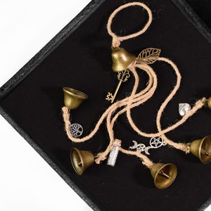 Witch's Protection Bells, Doorknob Hanger Bells, Magical Bells for Door ...