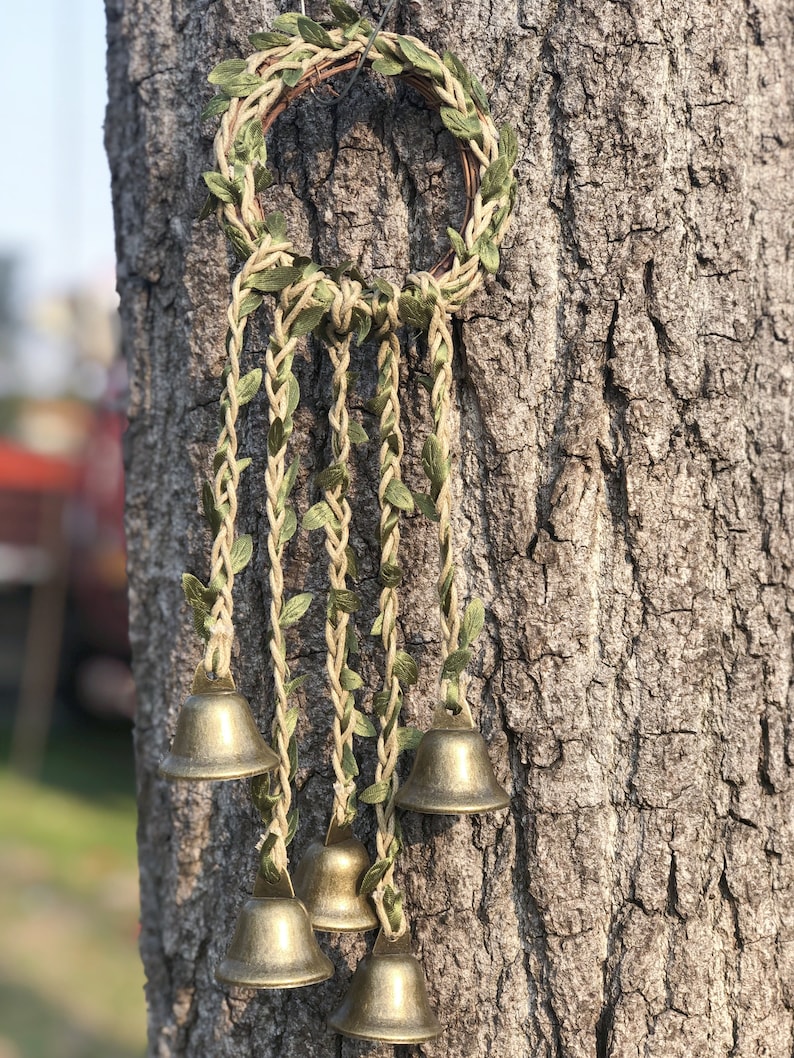 Hanging Witch's Bells Spiritual Bells Hanger Wiccan Wind - Etsy