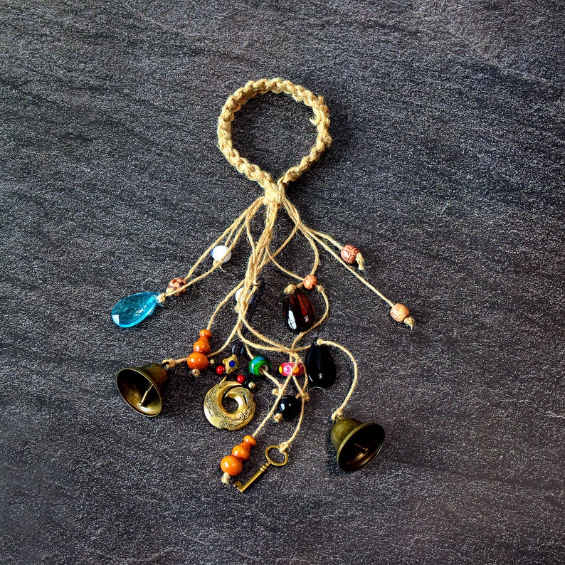 Protection Bells, Witch Bells, Witch Door Bells, Door Chimes, Front ...