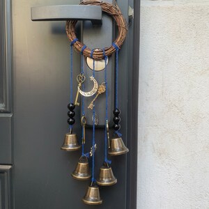 Protection Charm, Witch Decor, Bells for Door, Witches Protection Bells ...