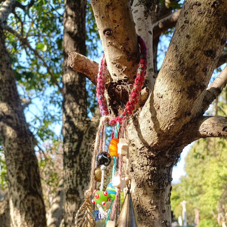 Bohemian Wind Charm Witch Bells for Door Protection Hanging - Etsy