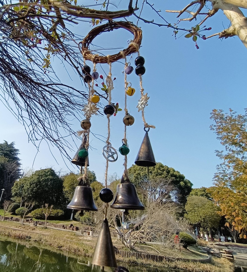 Witch Bells for Door Protection, Witch Bells Wreathes, Door Protection ...