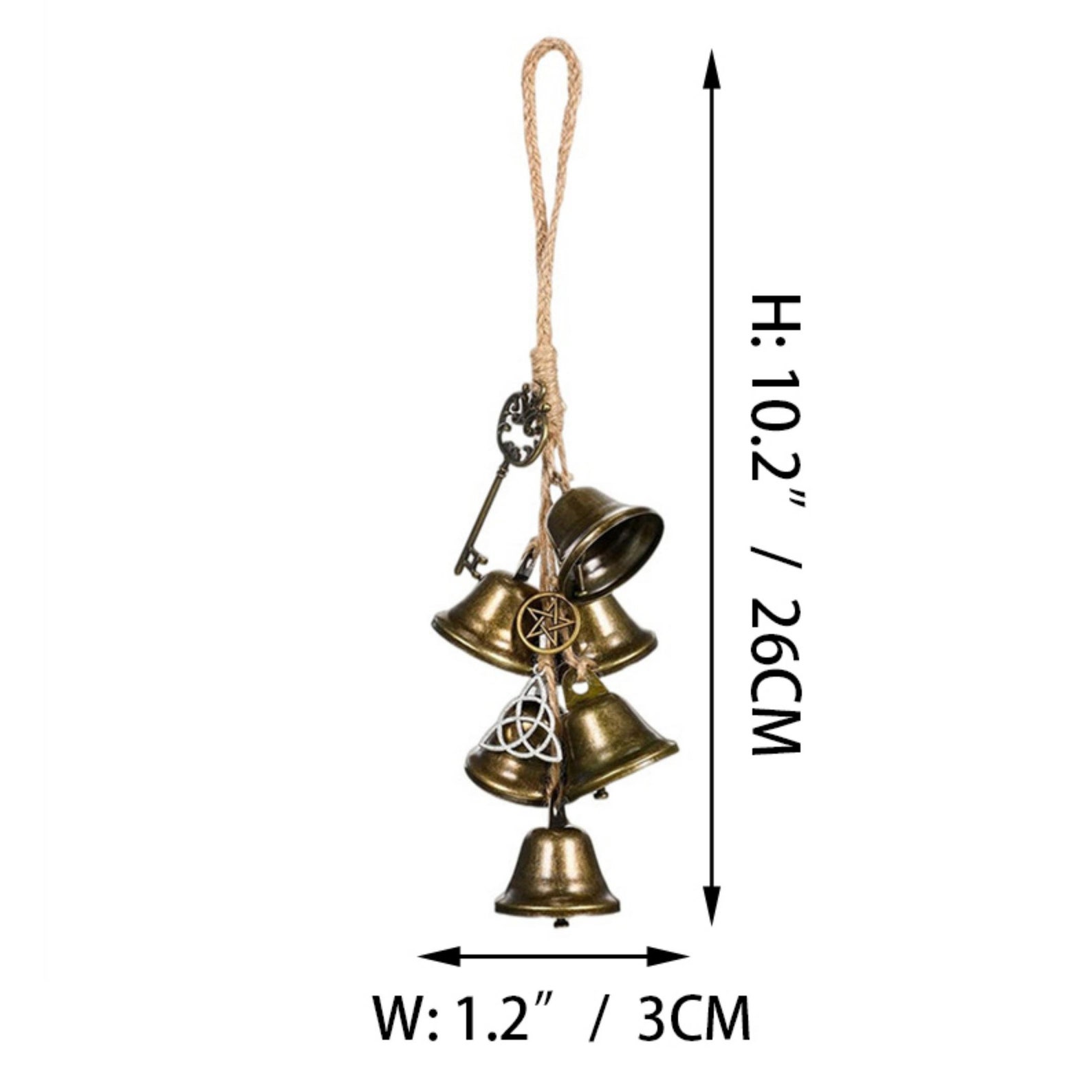 Door Protection Charm, Witch Bells, Door Bells, Protection Bells ...