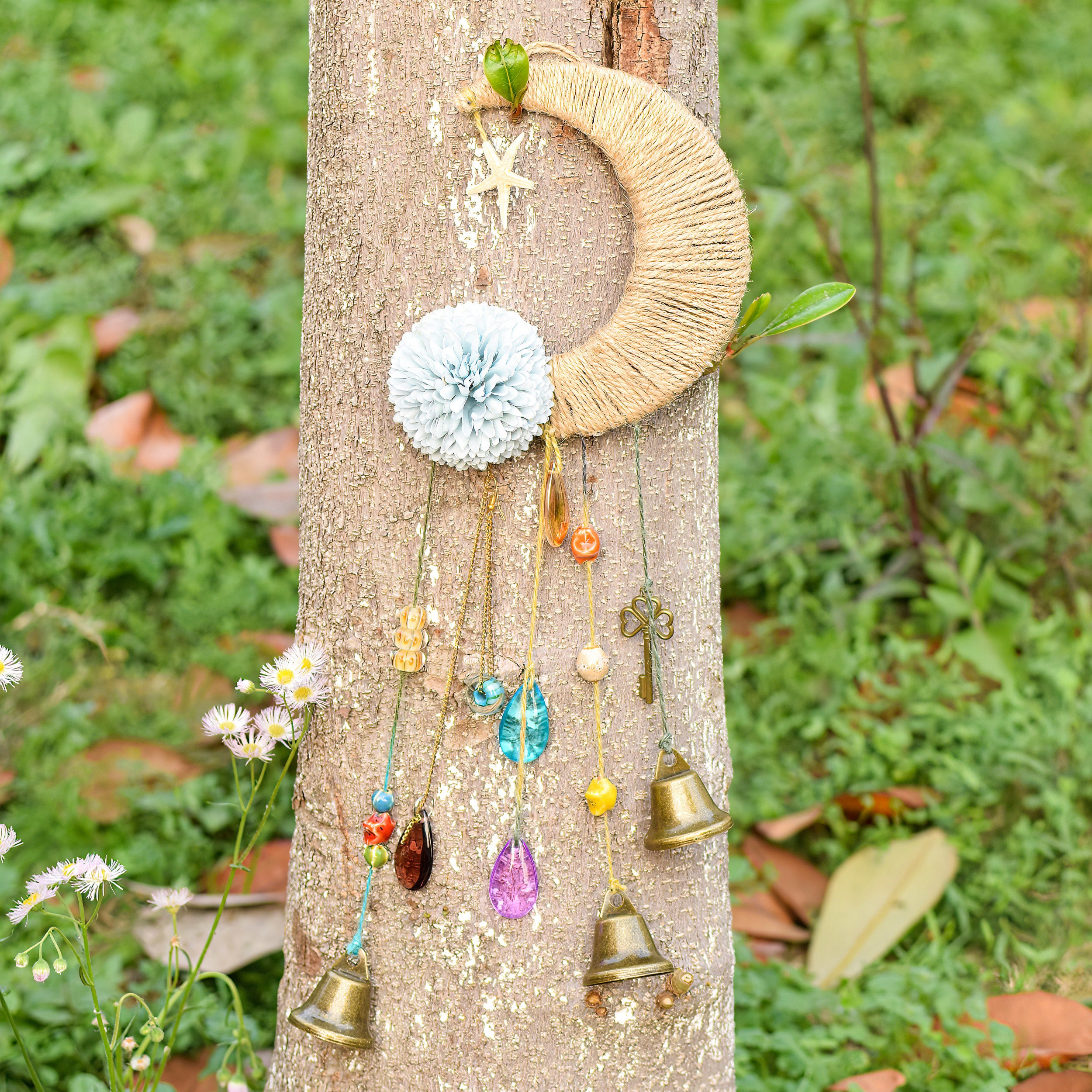Moon Door Hanger, Spiritual Bells, Witch Bells, Door Bells, Protection ...