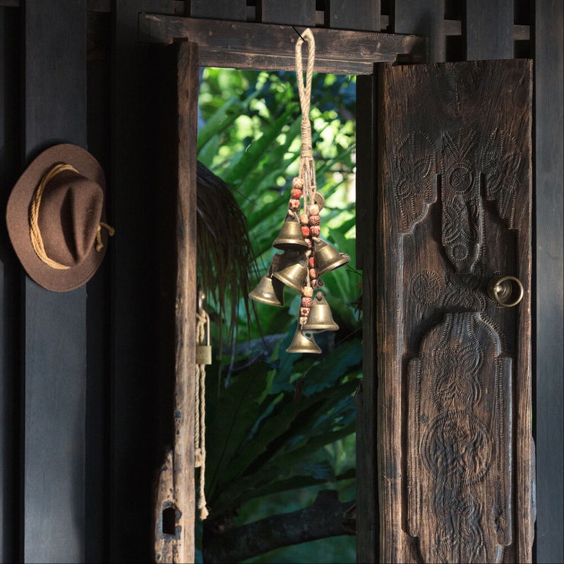 Protection Witch Bells Doorknob Hanger Celtic Door Bells 6 - Etsy