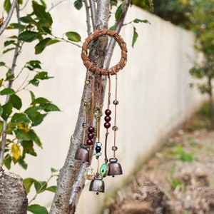 Bells Hanging for Front Door, Witch Bells, Protection Bells, Banish ...