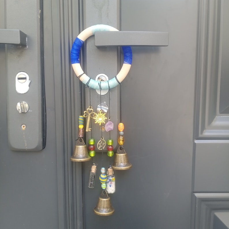 Witch Bells for Door Protection, Vintage Bells, Hanging Bells for Door ...