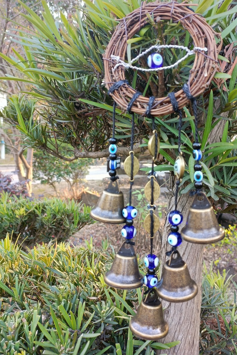 Black Witch Bells Handmade Witch Bells Hanging Bells Wreath - Etsy