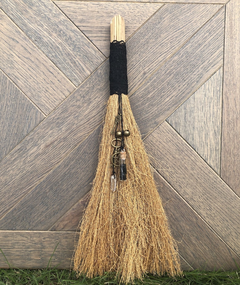 Witch Broom Altar Besom Pagan Protection Besom Wicca - Etsy