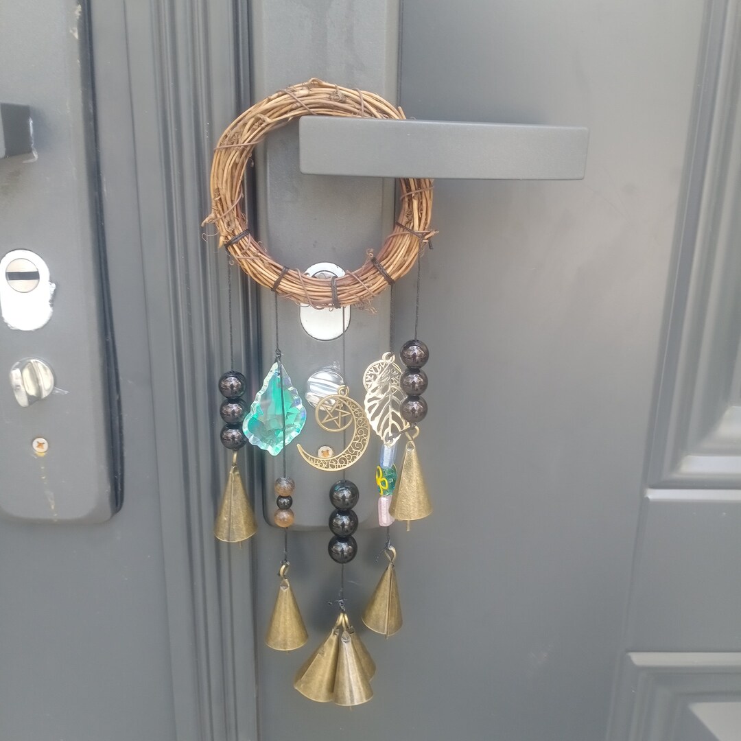 Hanging Bells for Door Protection Handmade Witch Bells - Etsy