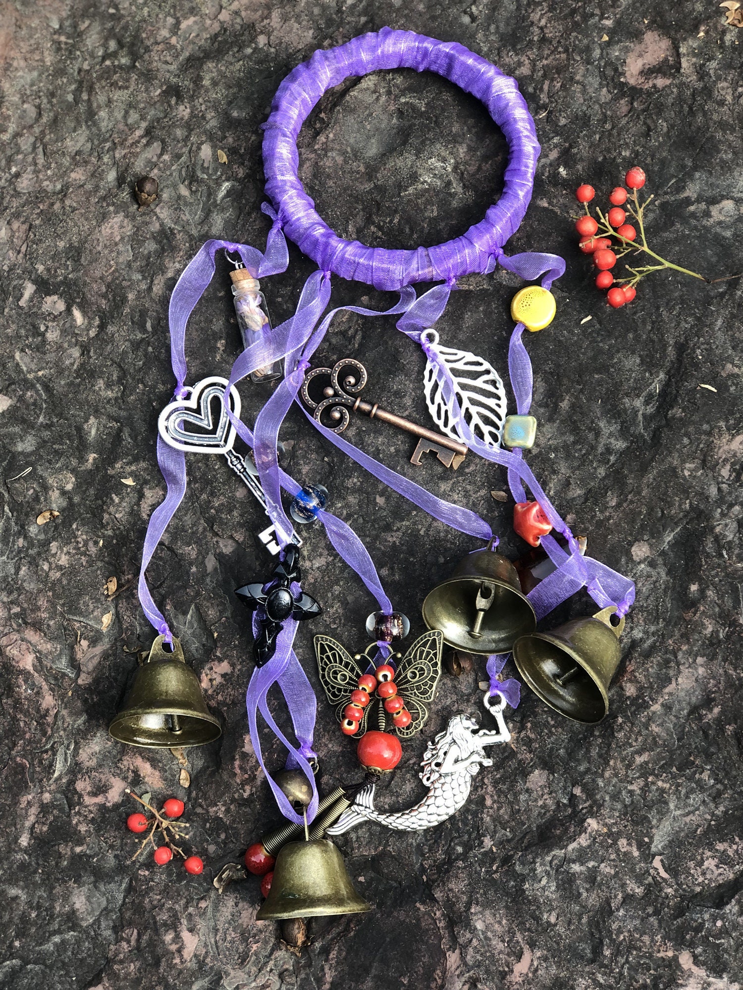 Magic Bells for Door Witch Bells Doorknob Hanger Protection - Etsy