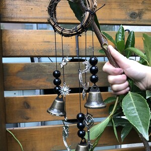 Front Door Protection Bells, Handmade Wicca Witch Bells, Witchy Things ...