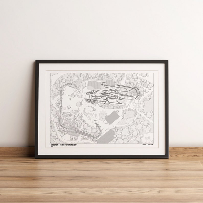 X Sector 2024, Alton Towers Resort Theme Park, England. Rollercoaster ...