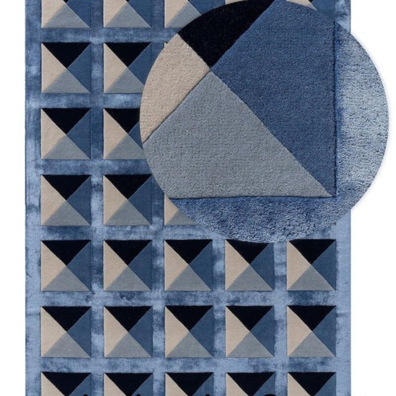 Geometric Rug - Etsy