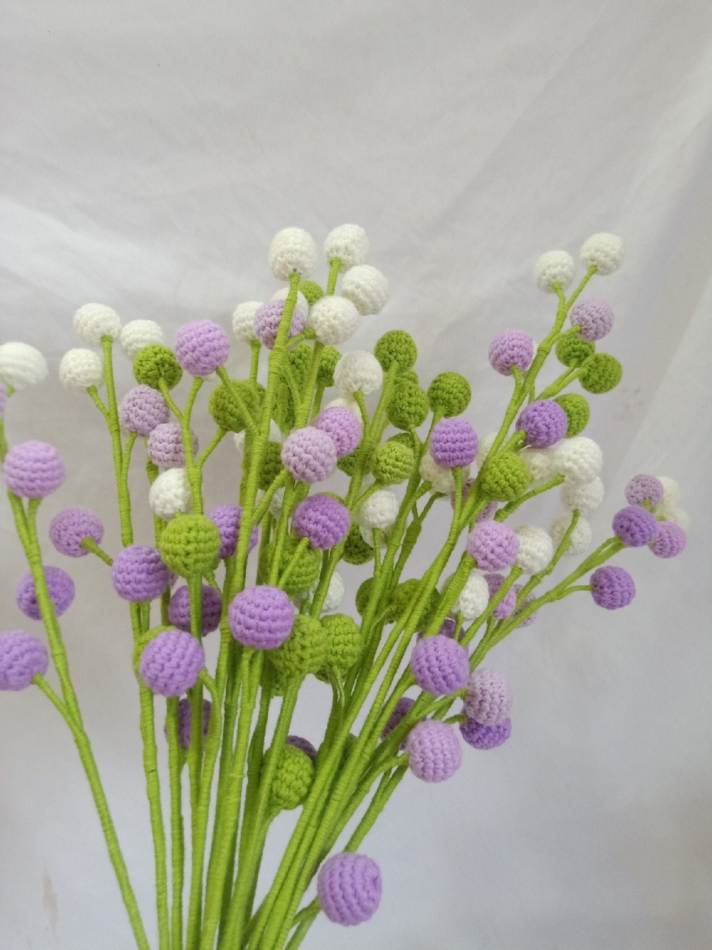 Crochet Daisy Flower Bouquet Beautiful Room Decor Knitted Flowers - Etsy