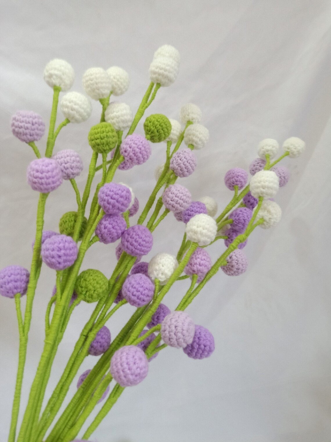 Crochet Daisy Flower Bouquet Beautiful Room Decor Knitted Flowers - Etsy