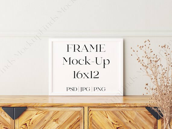 Landscape 16x12 Size Frame Mockup Set Landscape Frame 4:3 - Etsy