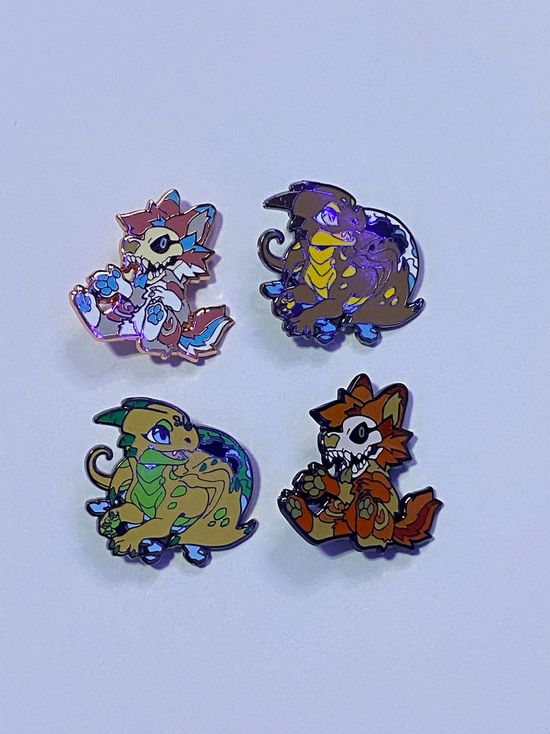 Furry Pins - Etsy