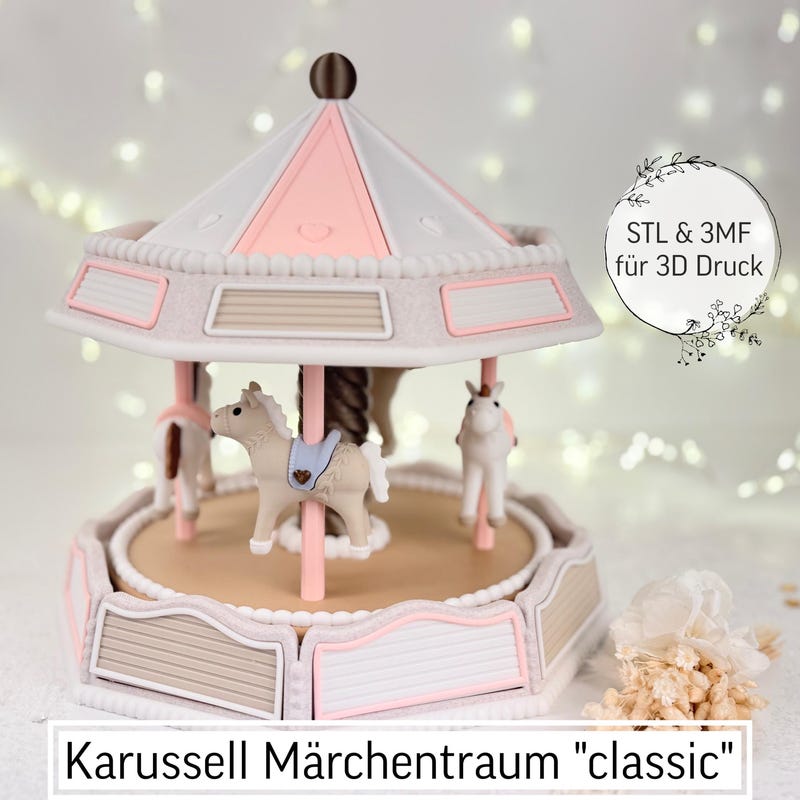 3d Print Carousel - Etsy