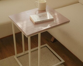 Modern Rustic Side Table - Etsy