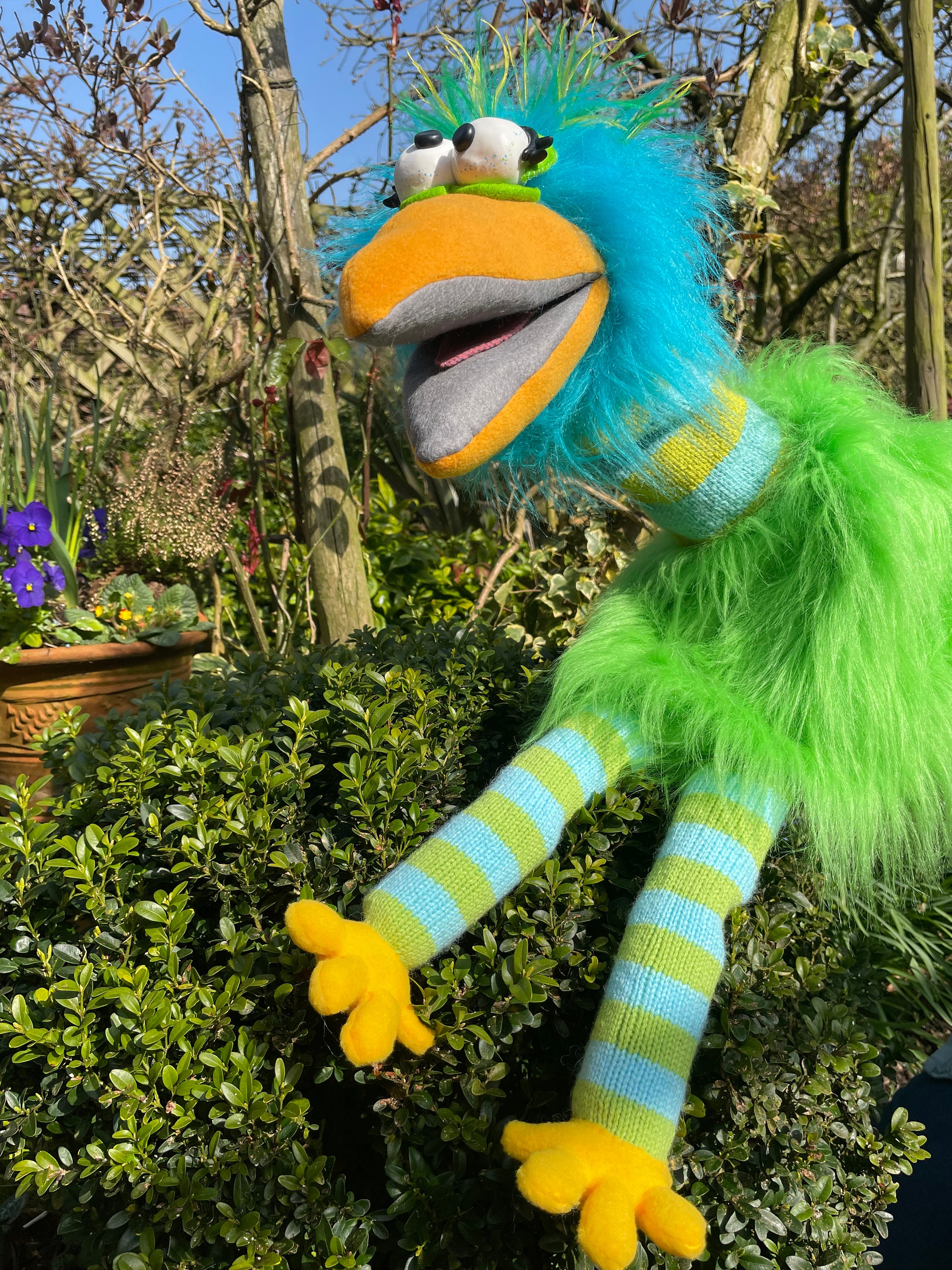 The Loopy Bird Puppet Pattern - Etsy