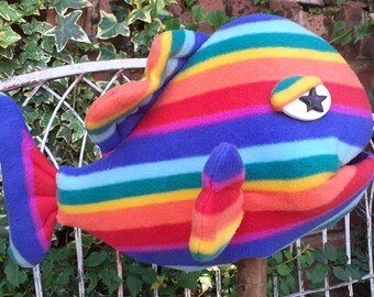 Rainbow Fish Puppet - Etsy