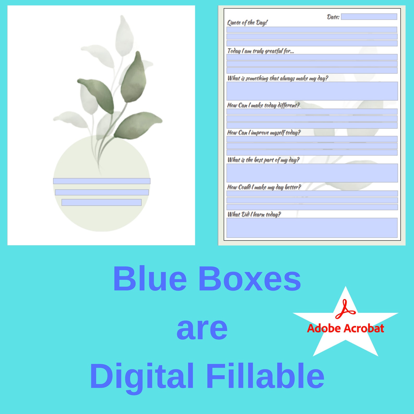 Printable and Fillable My Personal Development Journey Journal - Etsy