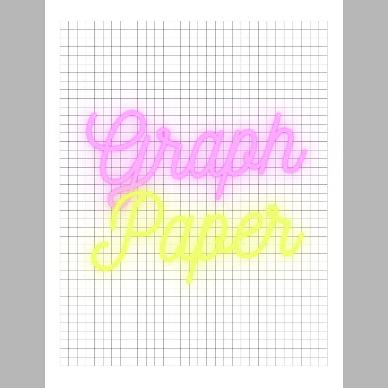 Printable College Ruled Paper,journal Page,lined Paper,4x4 Graph Paper ...