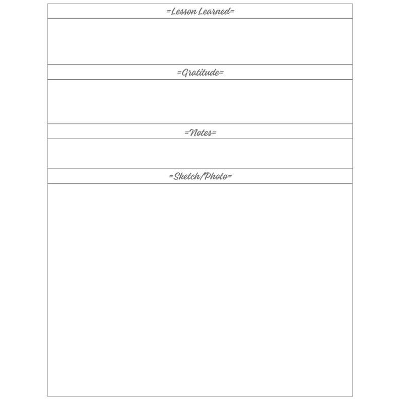 Printable and Digital Fillable Hiking,trail Log Sheets - Etsy