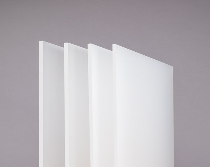 3mm Perspex White/opal Acrylic Sheets Paper Sizes - Etsy