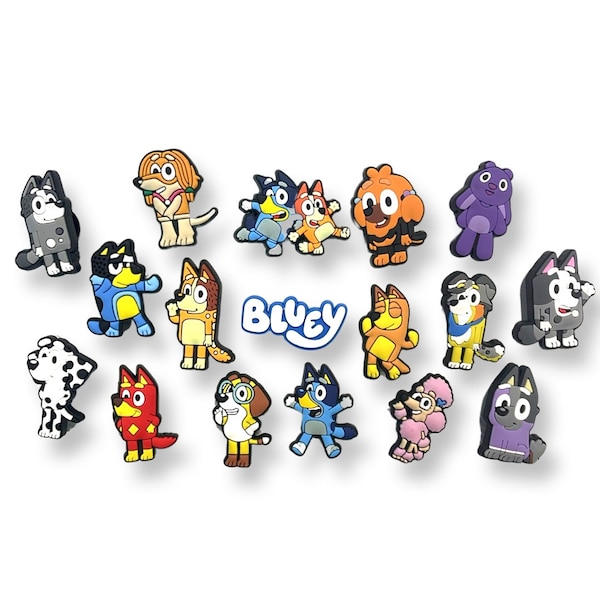 Bingo Bluey Jibbitz - Etsy UK