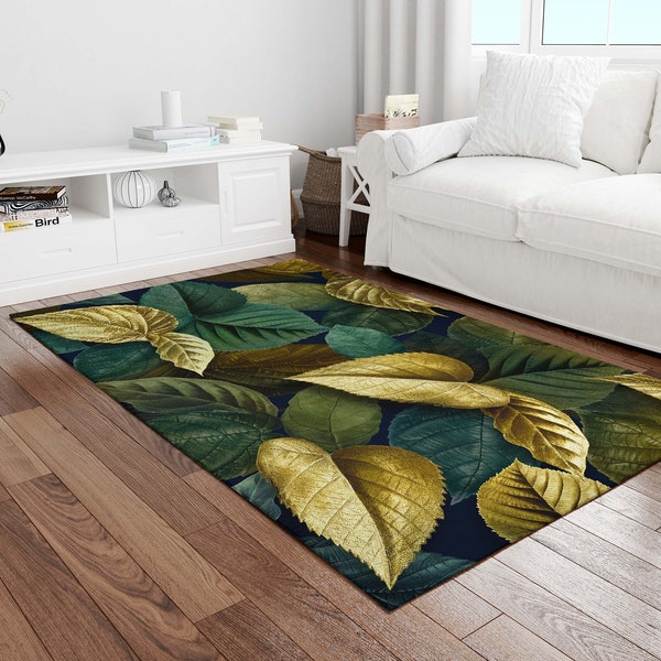 Leaf Rug - Etsy