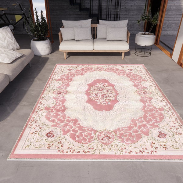 Pink Vintage Rugs - Etsy