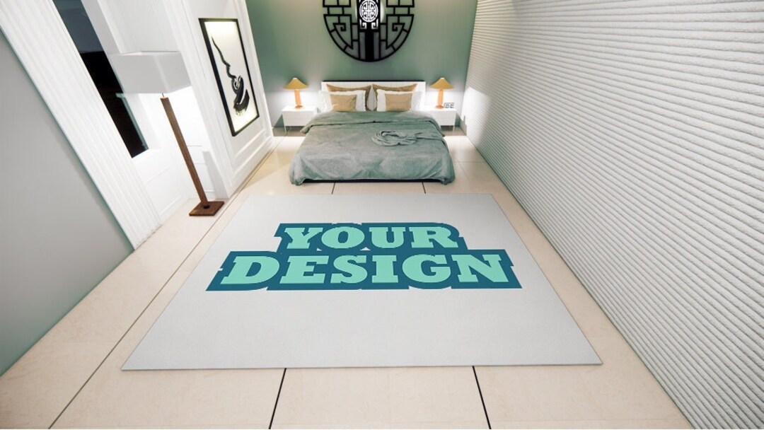 Custom Logo Rug, Available in 66 Sizes, Photo Carpet, Personalized Rugs ...