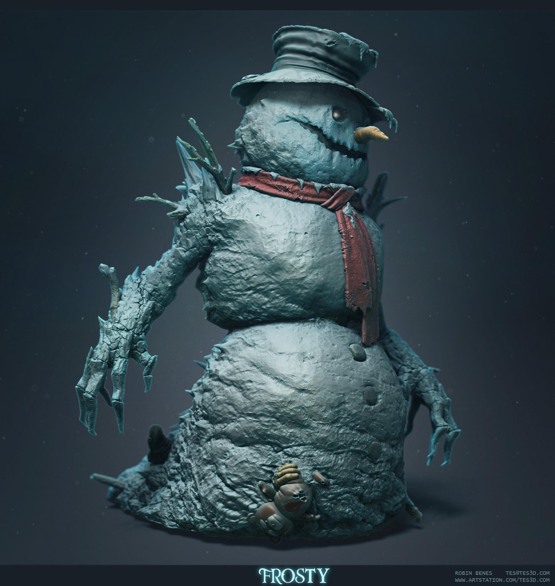 Frosty _ 3D Print - Etsy
