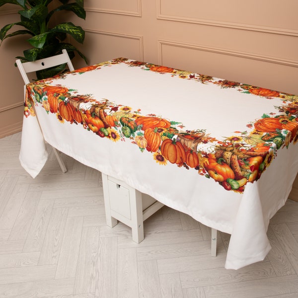 Fall Tablecloth - Etsy