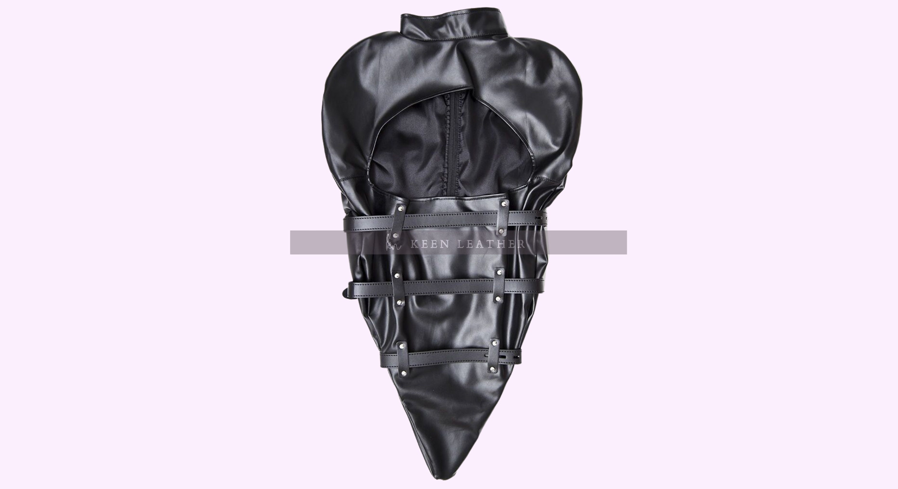 Genuine Leather Arm Binder Restraints, Tight Cuffs Pet Play ,cosplay ...