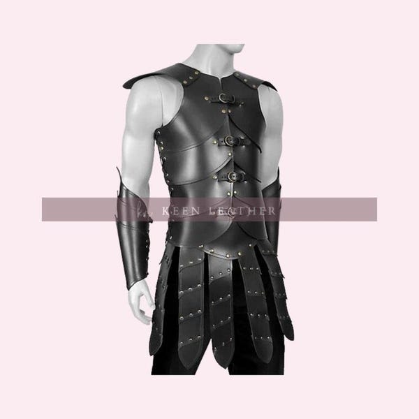 Leather Armor Men - Etsy
