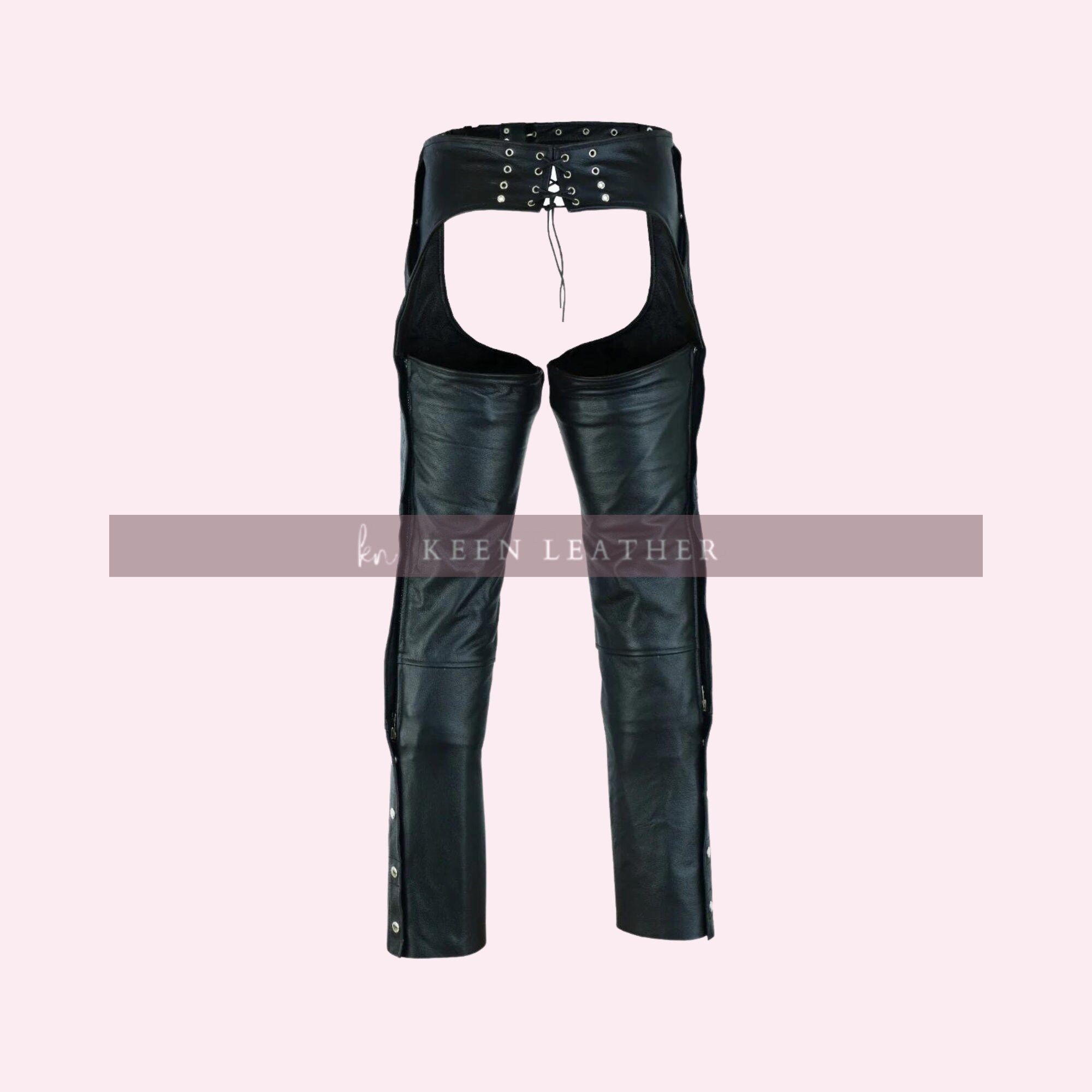 Leather Men's Rave Chaps, Custom Leather Chaps, Punk Pants, Gay Chaps ...