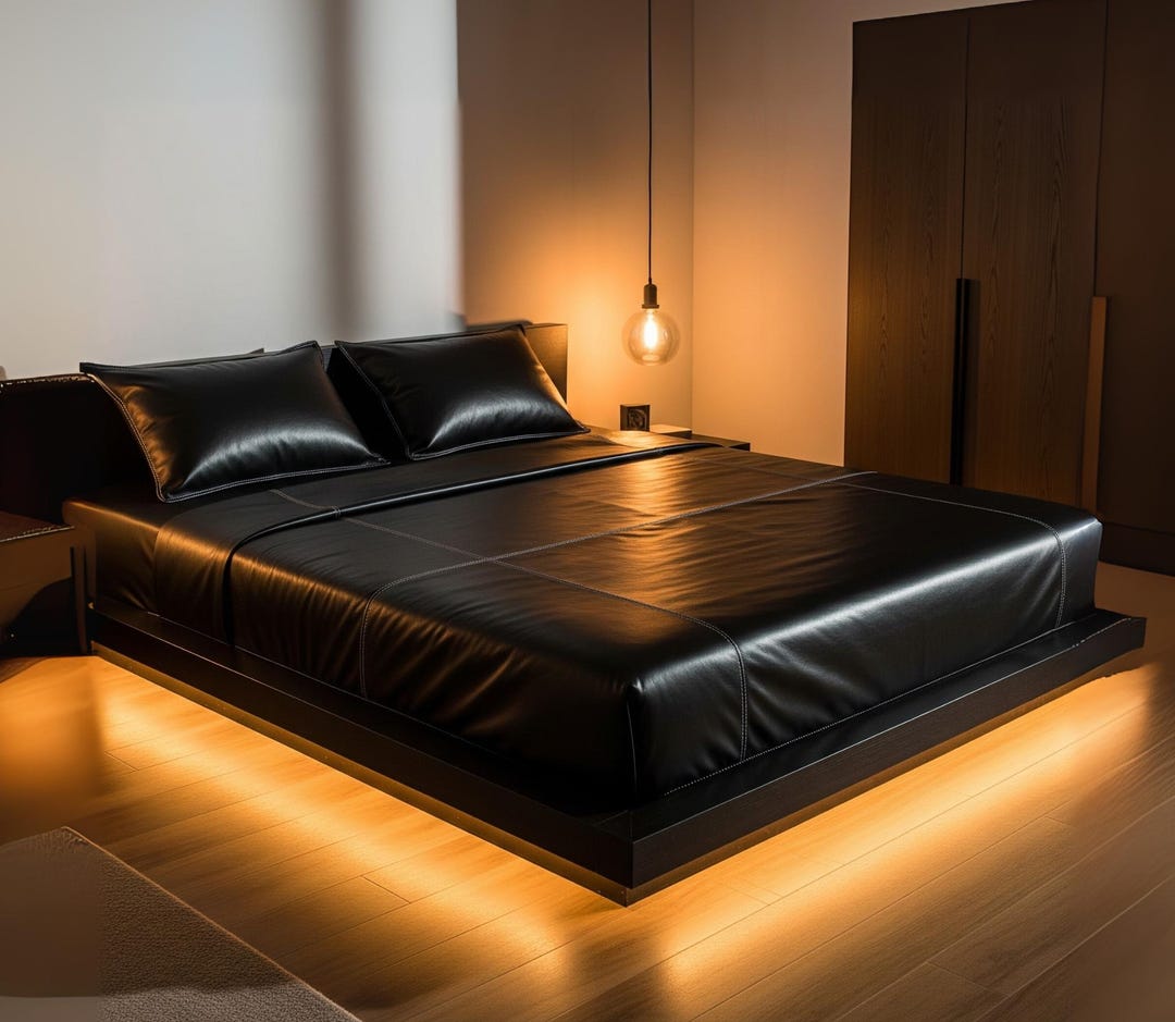 Genuine Sheepskin Leather Bed Sheet Set: King Size Bedding - Etsy