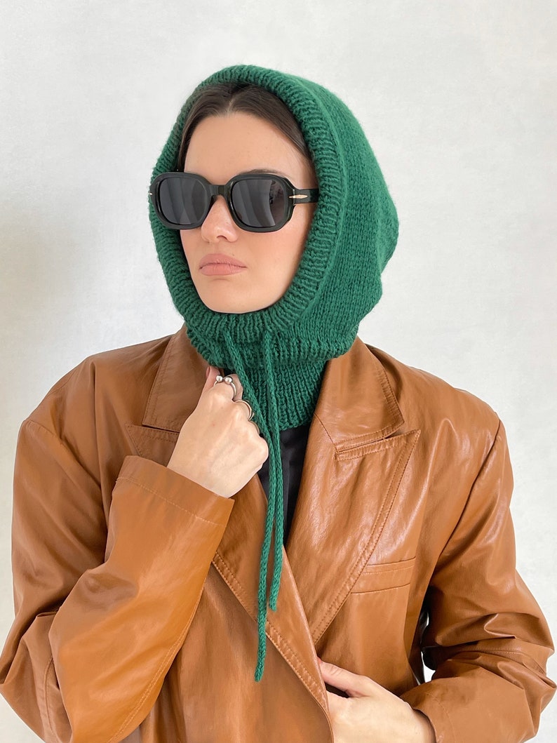 Knitted Bonnet of Anatomical Shape, Warm, Soft, Cozy - Etsy