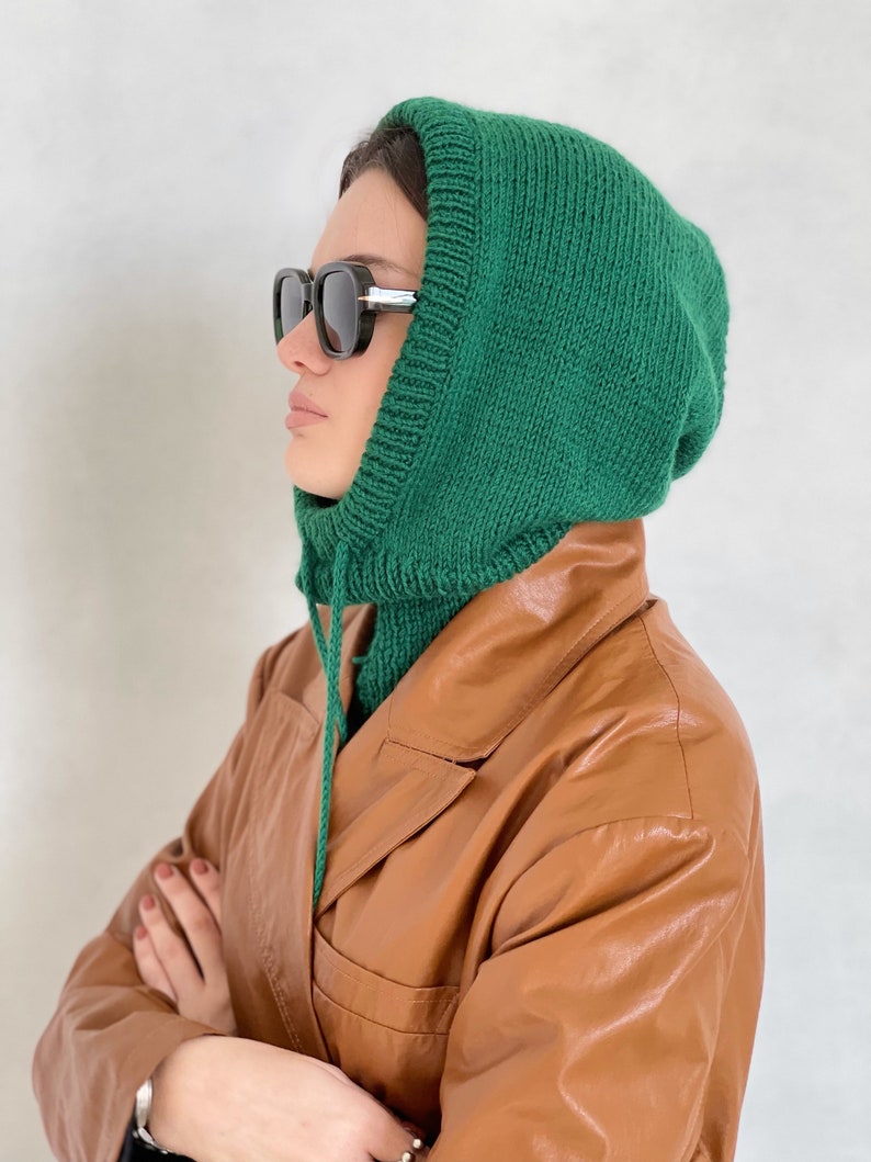 Knitted Bonnet of Anatomical Shape, Warm, Soft, Cozy - Etsy