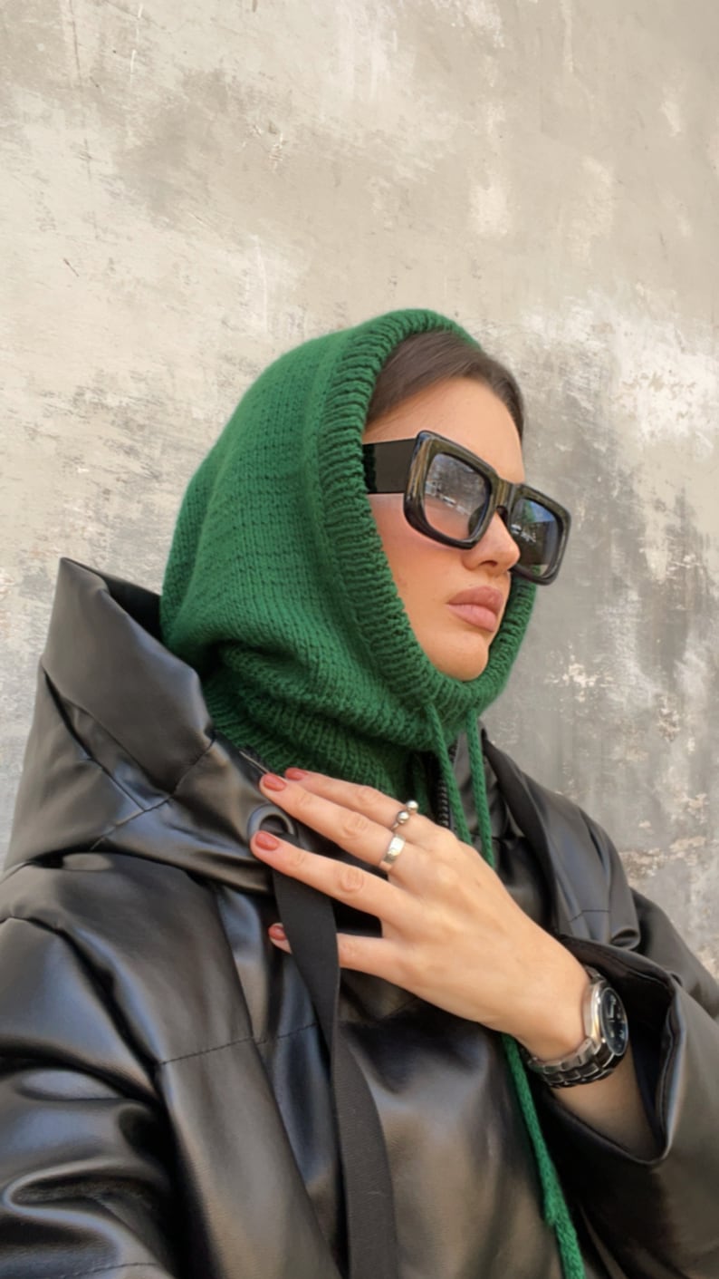 Knitted Bonnet of Anatomical Shape, Warm, Soft, Cozy - Etsy