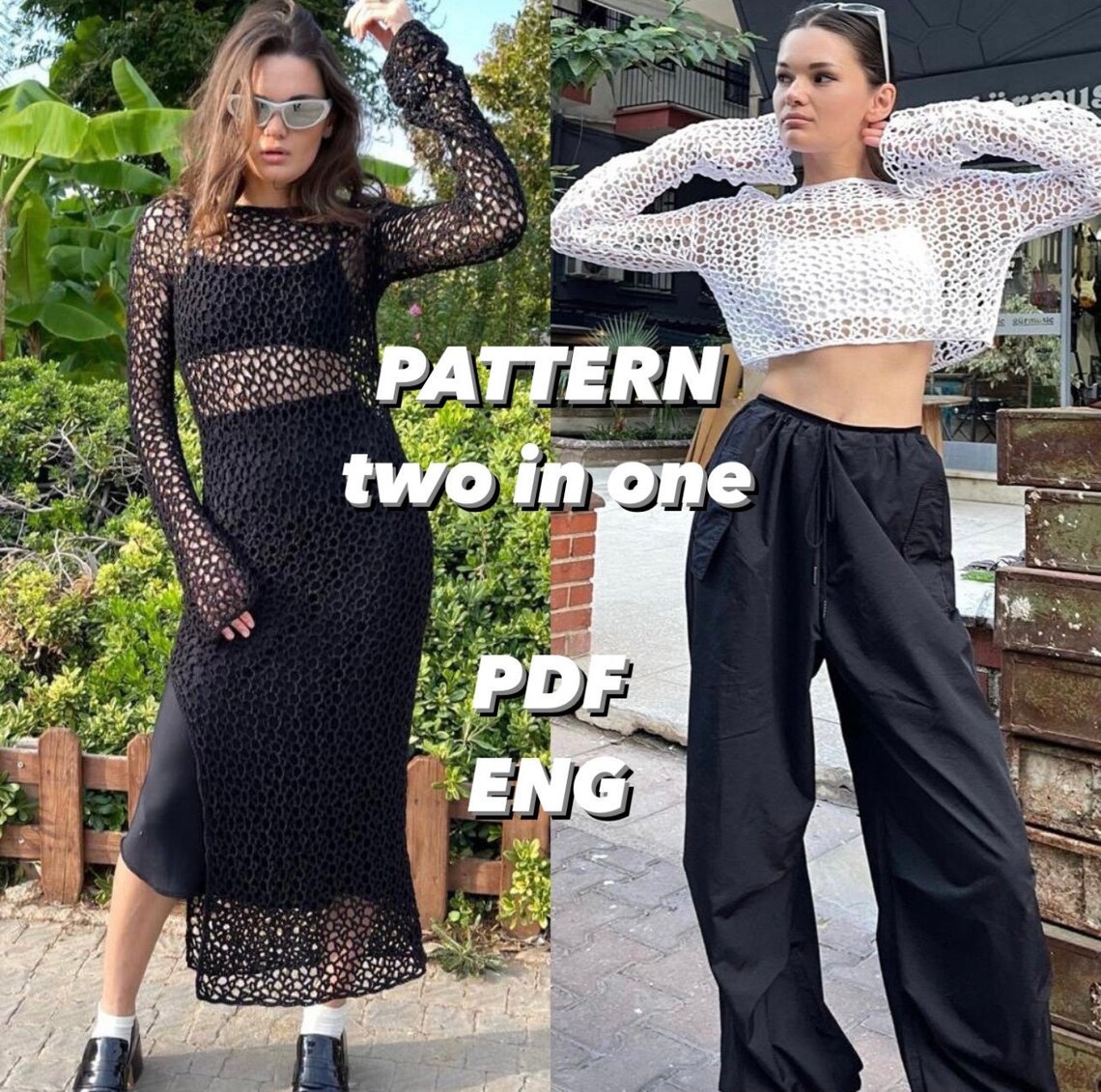 Pattern Blouse and Tunic athena Tutorial Crochet Grid - Etsy