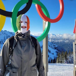 Knitted Balaclava Mask Anatomically Shaped Irish Tri Color Kneecap ...