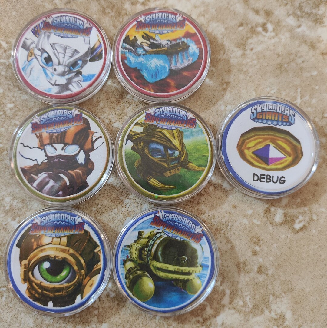 SKYLANDERS Instant Unreleased Superchargers - Etsy