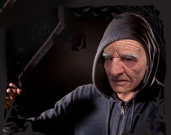 Funny Old Man Mask - Etsy UK