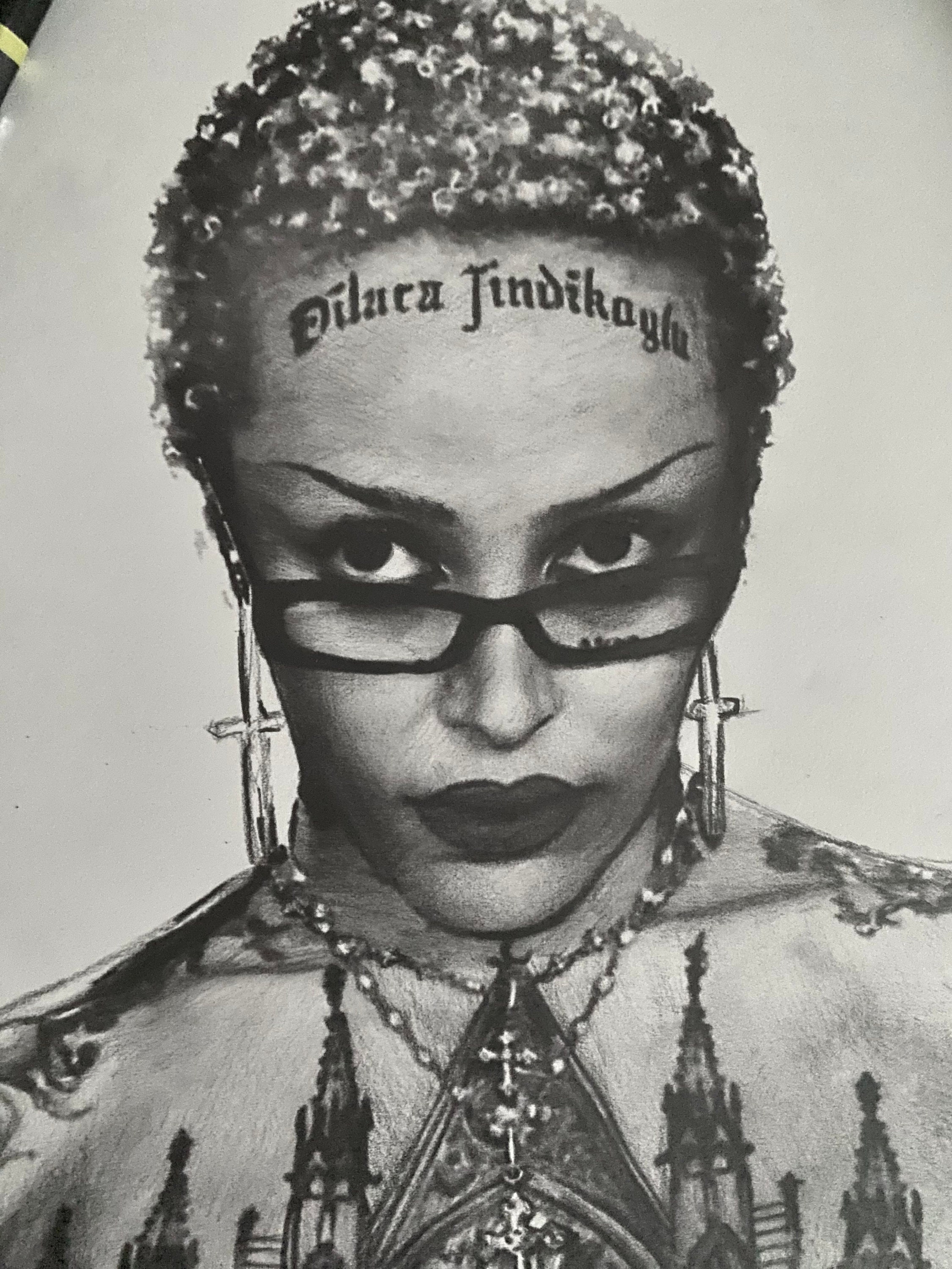 Doja Cat Pencil Drawing Portrait - Etsy