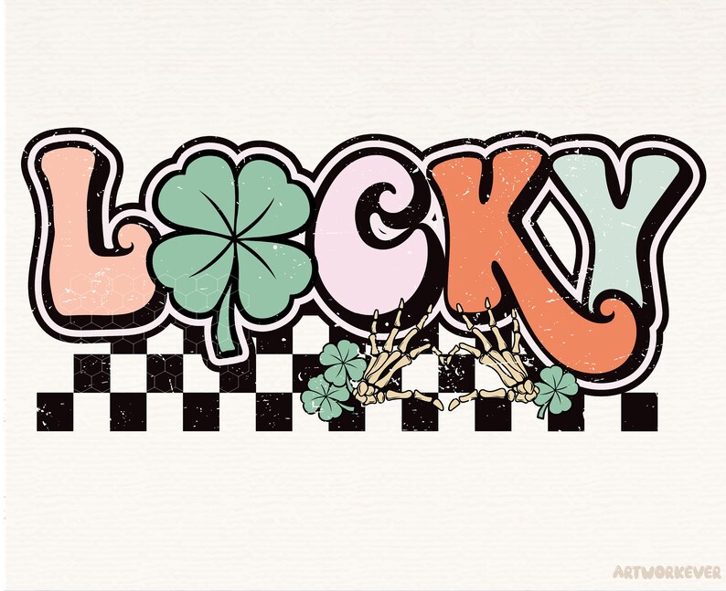 St. Patrick's Day Lucky Png Digital Download St. Pattys - Etsy